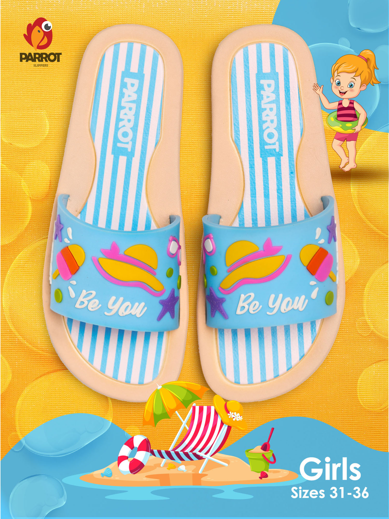 Parrot Slippers – Happy Feet .. Happy Life