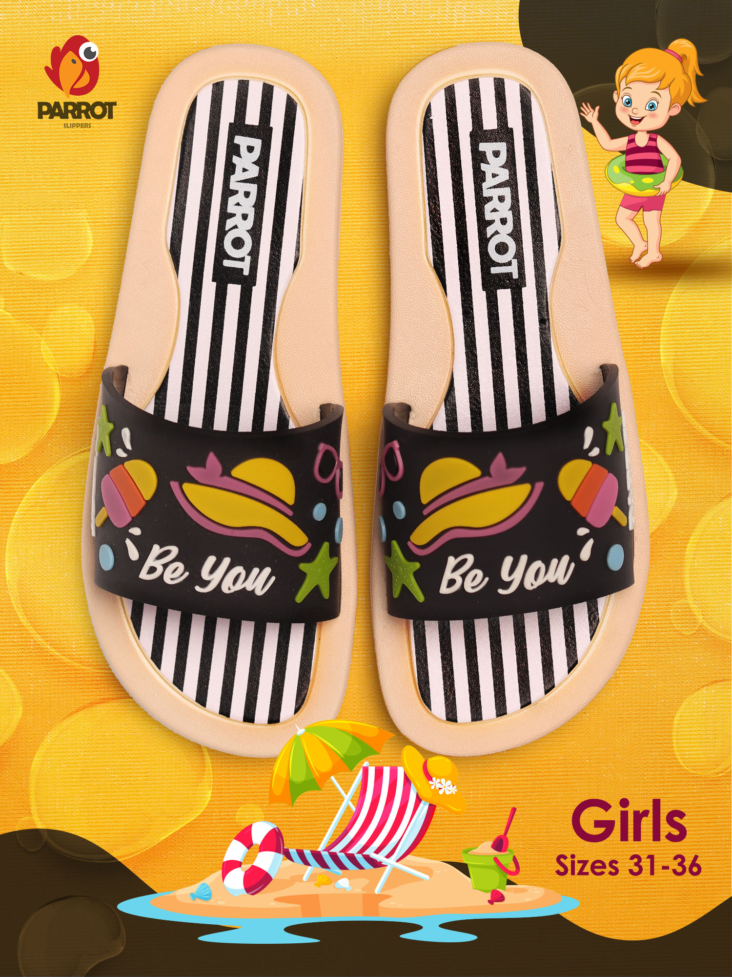 Parrot Slippers – Happy Feet .. Happy Life