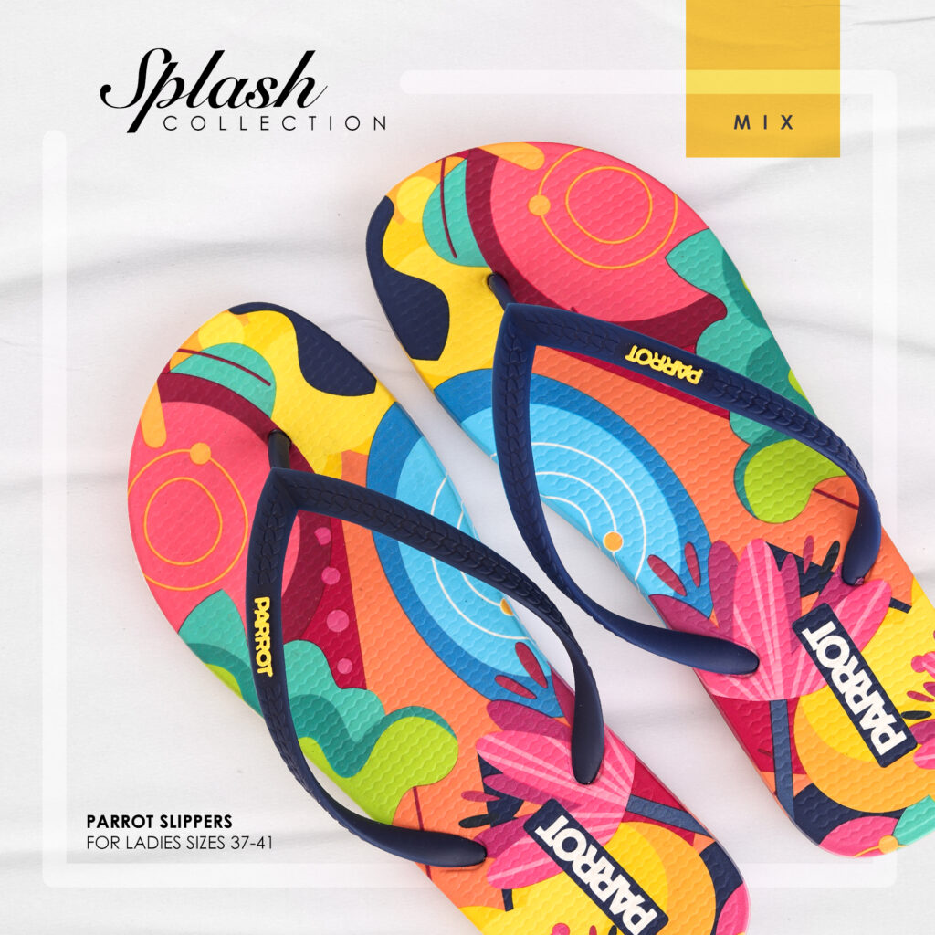 Splash Mix Slipper - Parrot Slippers