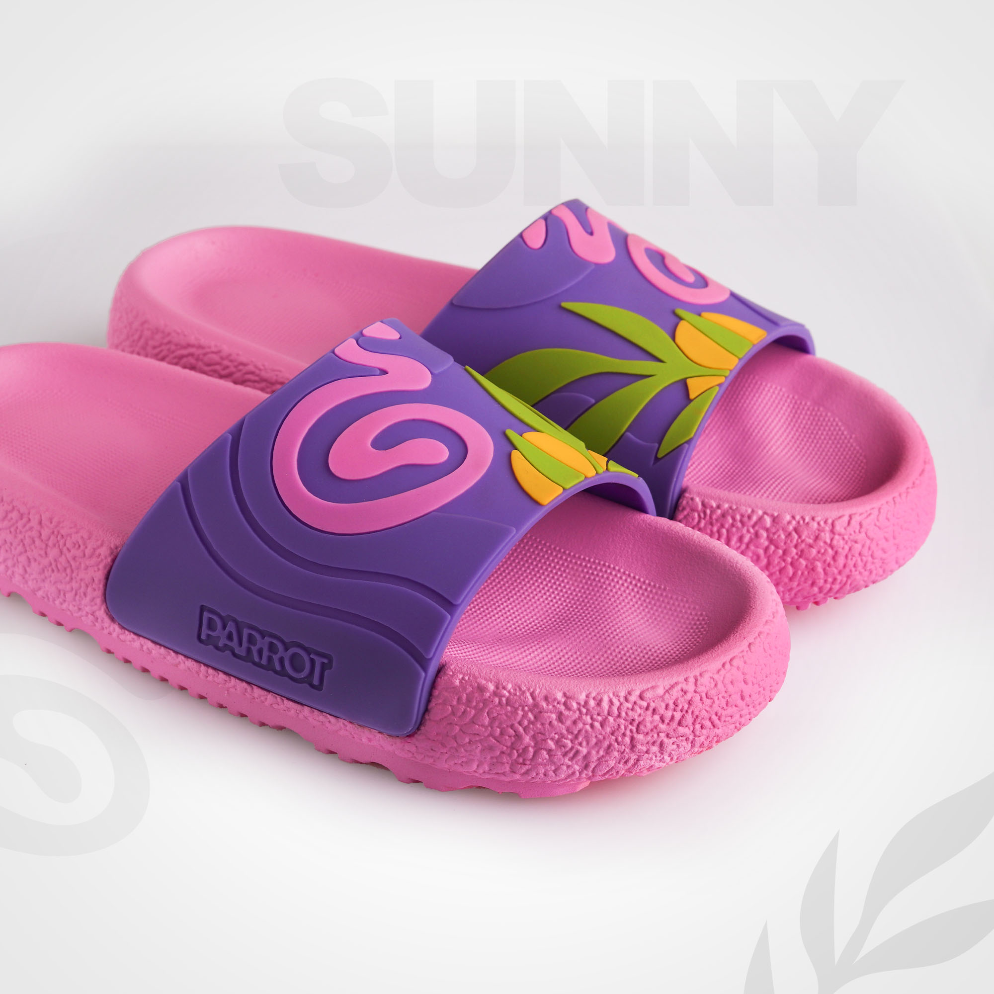 Sunny Violet Slipper - Parrot Slippers