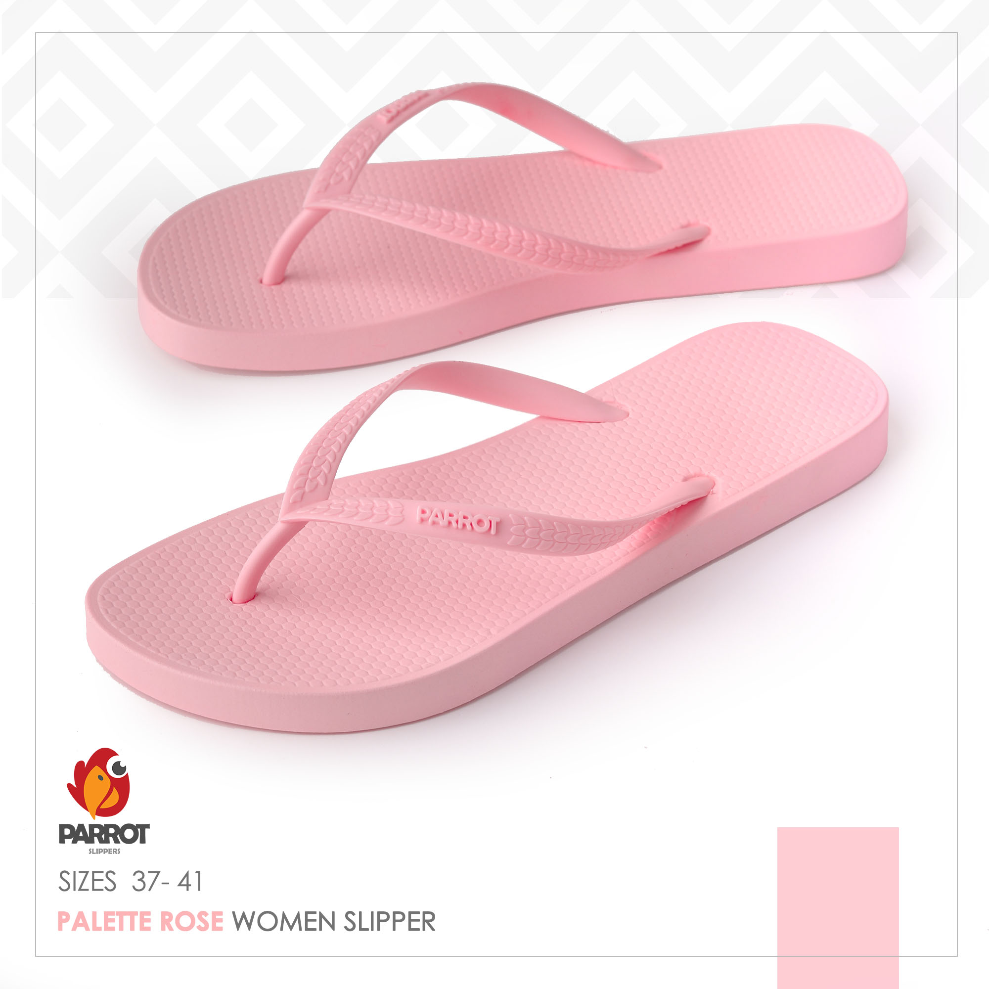 Rose Slipper - Parrot Slippers