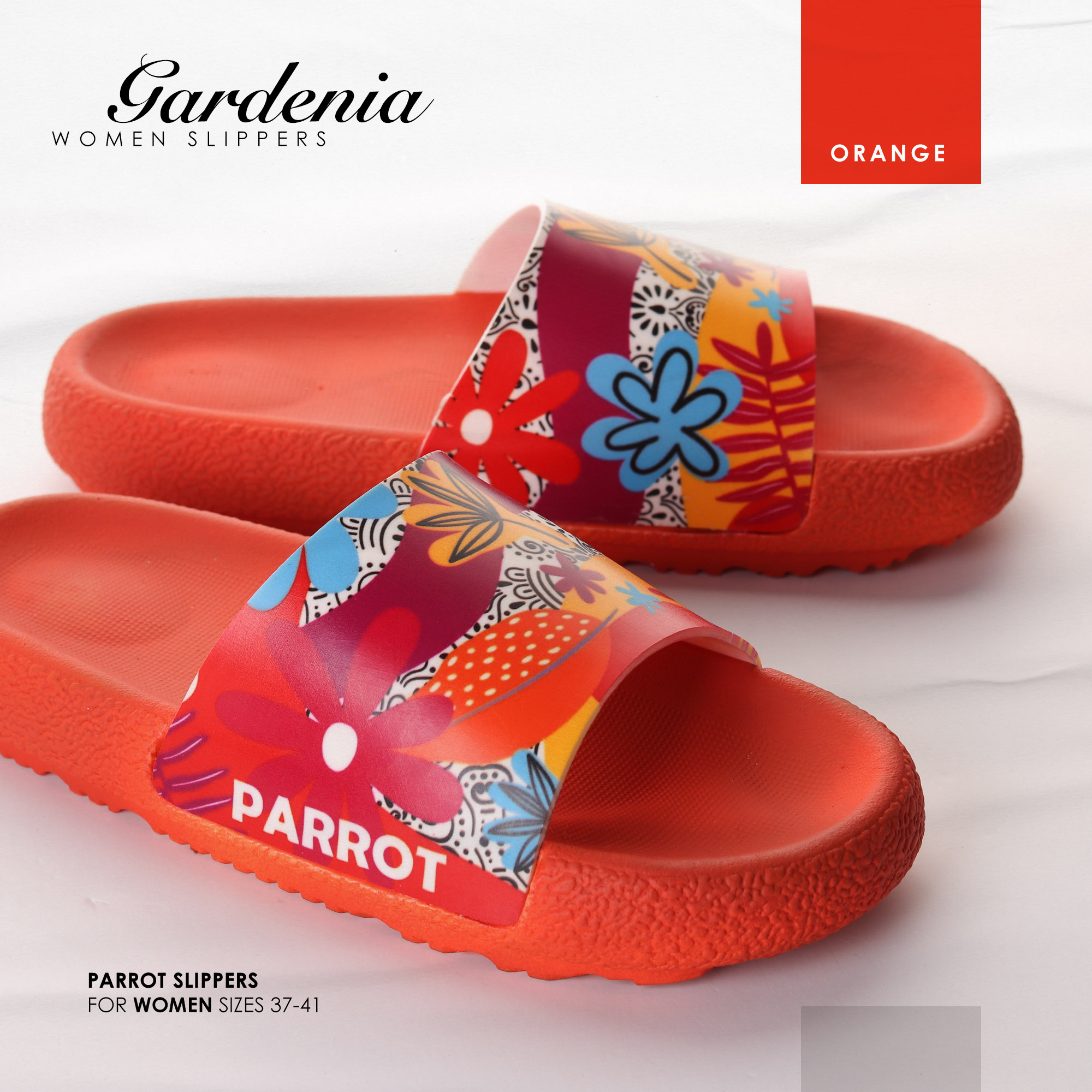 Gardenia - Parrot Slippers