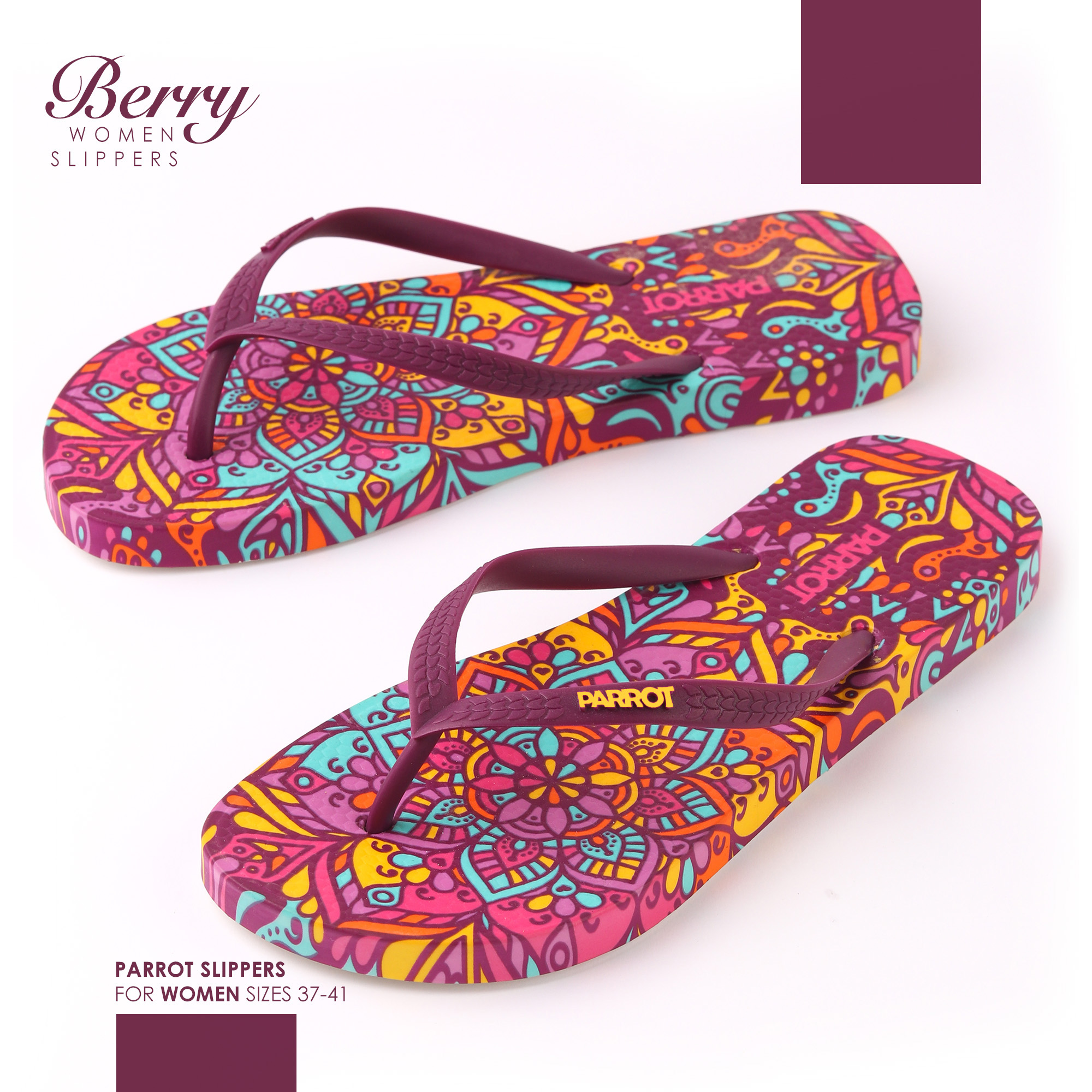 Bery - Parrot Slippers